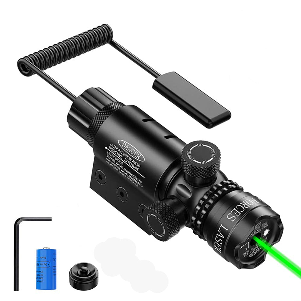 Rechargeable & Adjustable 1km Range Laser Light With Mount For Rifle ...