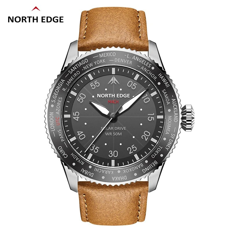 NORTH EDGE MACH Solar Powered Watch – Chaser.pk