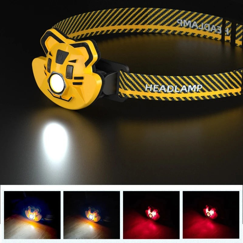 New Children Cartoon Small Headlamp XPE Headlight LW01 – Chaser.pk