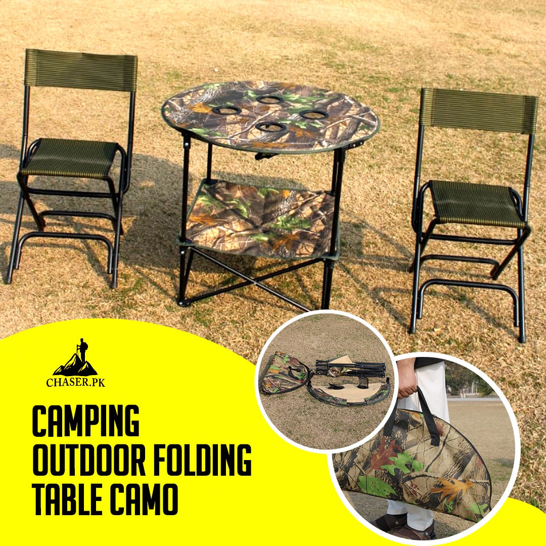 Camping Folding Outdoor Table Camo – Chaser.pk